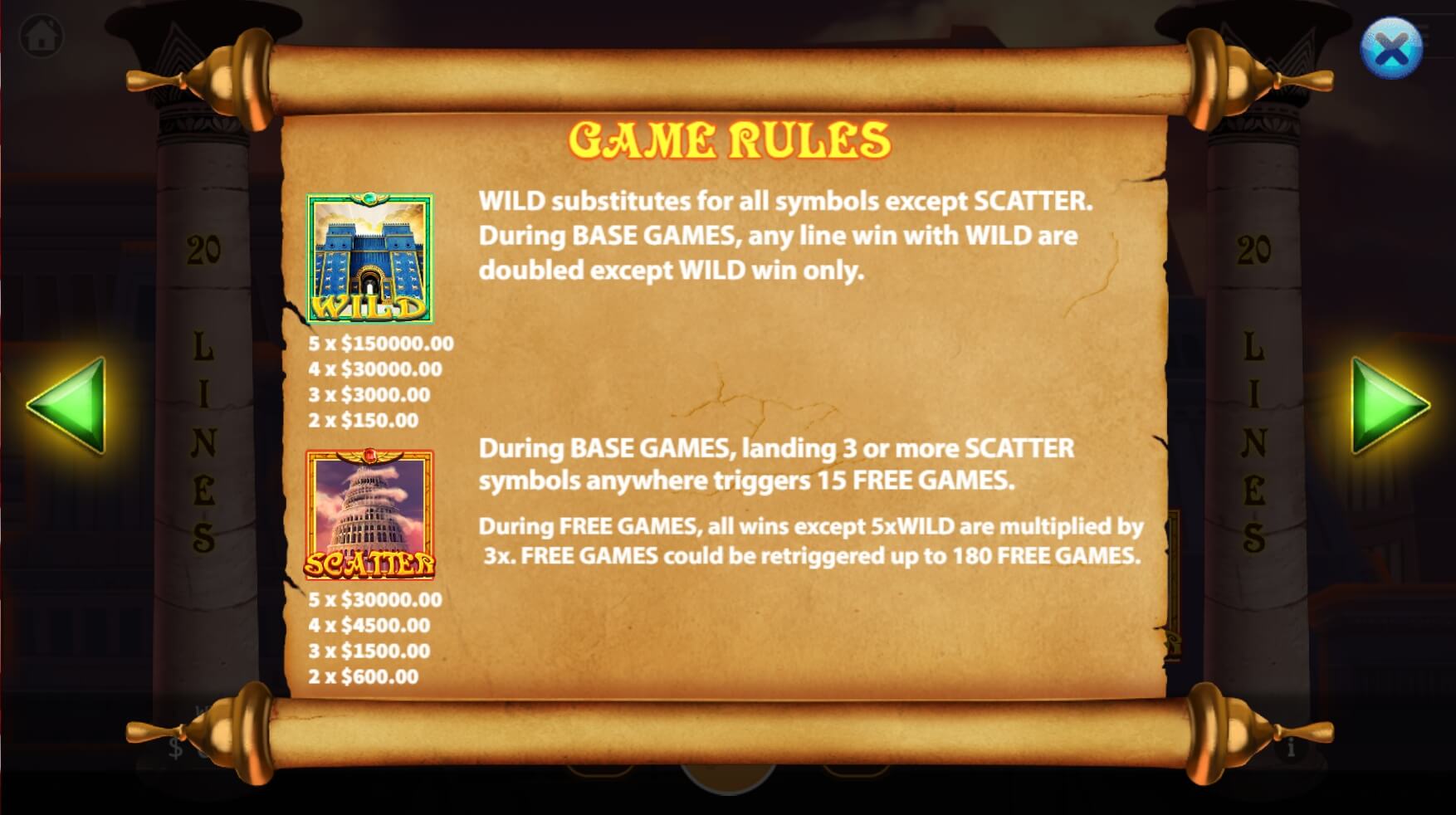 Tower of Babel Slot KA Gaming เล่นเกมฟรี เว็บตรง ฟรี 500 บาท