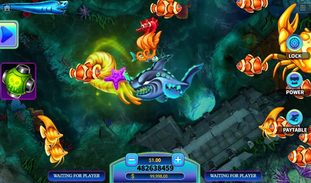 Hungry Shark Cthulhu ล่าสมบัติใต้น้ำ KA gaming เครดิตฟรี