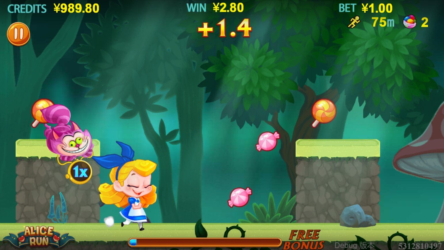 Alice Run อลิส รัน สล็อต แนวใหม่ ได้เงินปัง แบบจุก เล่นง่าย