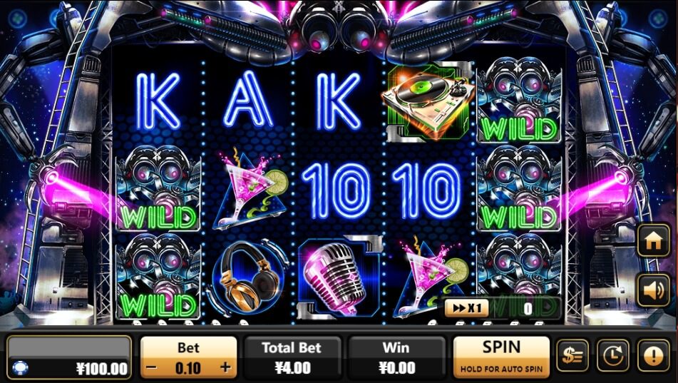 Arcadia เกมสล็อต สนุกไปกับเสียงเพลง CG SLOT