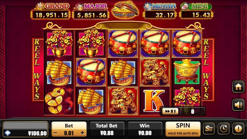 Dancing Drums รีวิวสล็อตค่าย Creative Gaming เว็บตรง