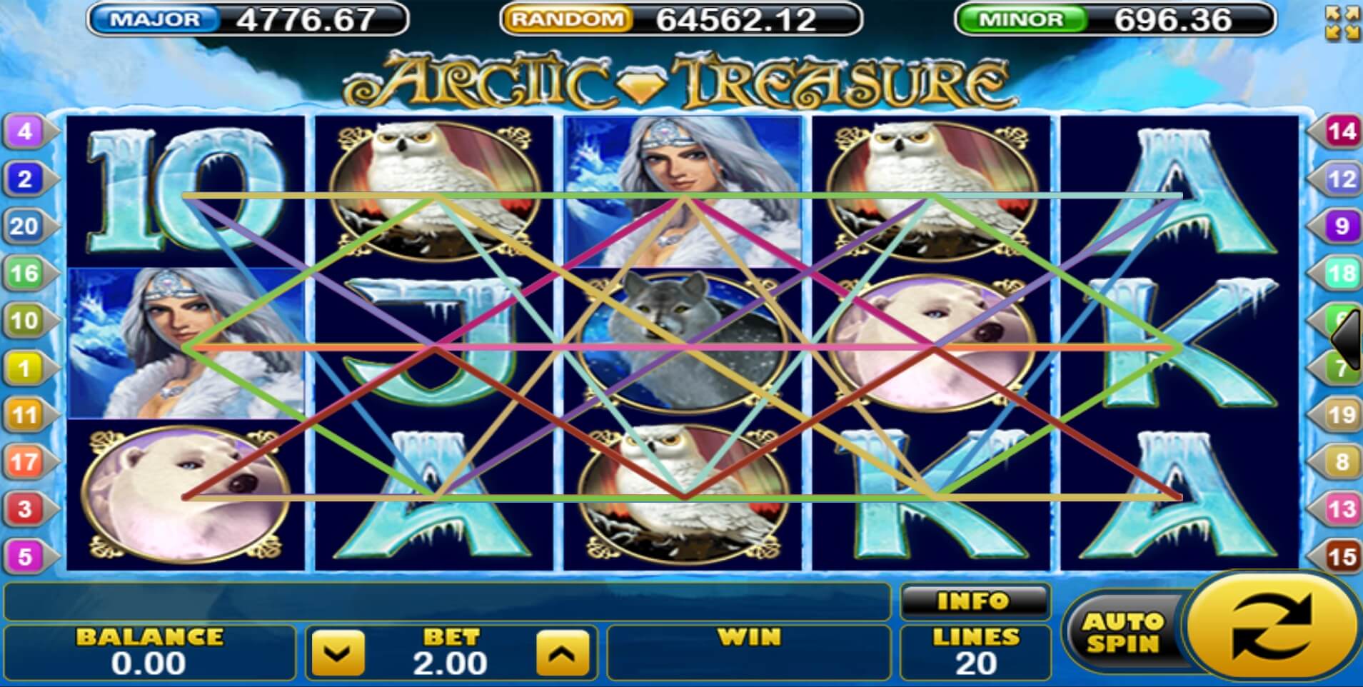 Arctic Treasure เกมสล็อต สมบัติอาร์กติก เครดิตฟรี ไม่ต้องแชร์