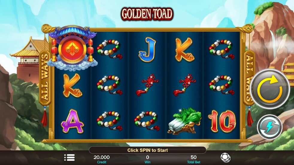 Golden Toad เดิมพันเกมฟรี เล่นเกมแตกไว Funky Games เล่นง่าย