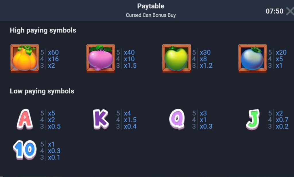 Cursed Can Bonus Buy เดิมพันเกมสล็อต เล่นเกมแตกไว รวยง่าย