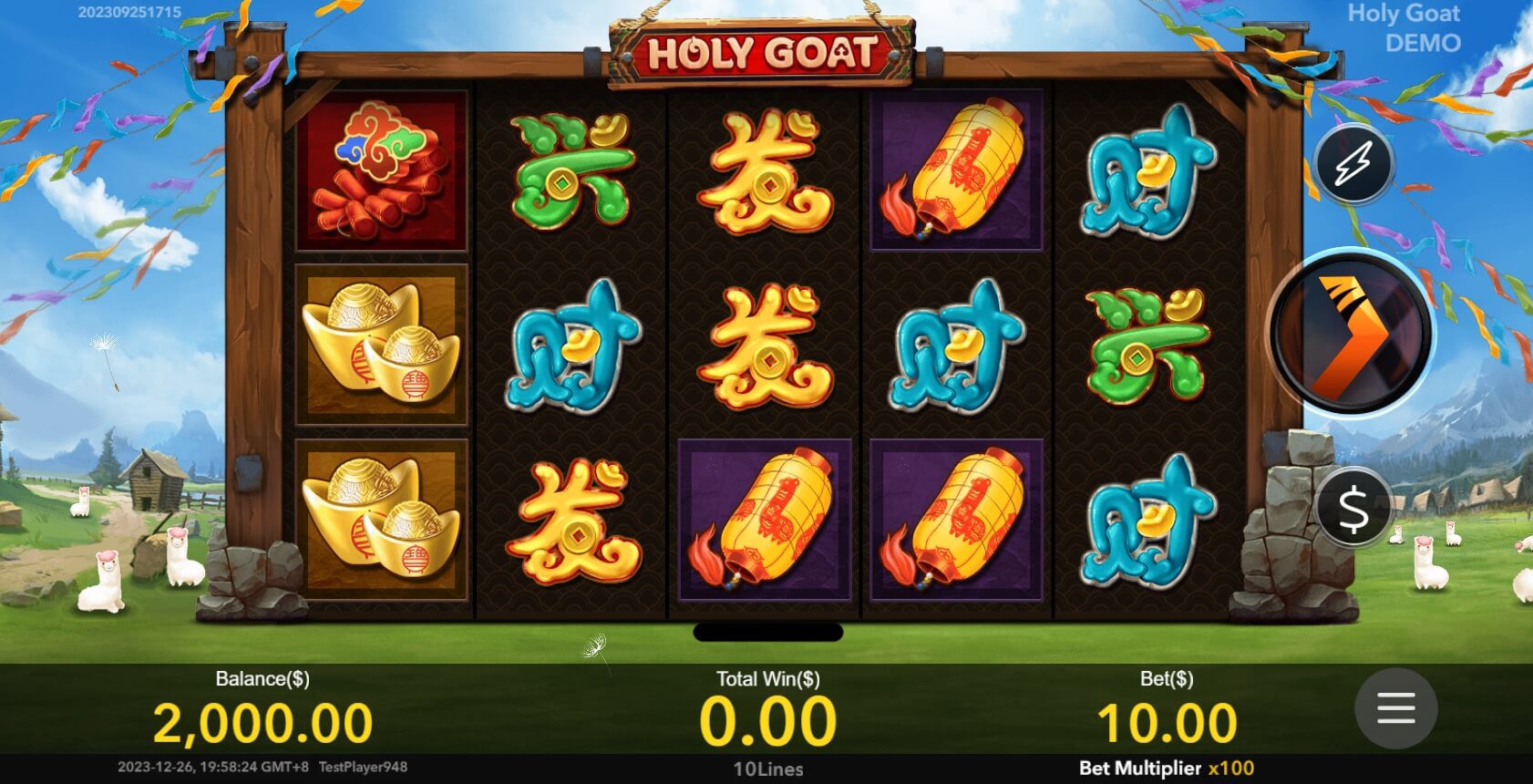 Holy Goat เดิมพันเกมสล็อต สุดยอดเกม Nextspin เว็บตรง มาเอง