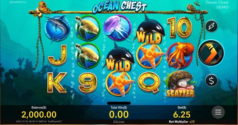 Ocean Chest เดิมพันเกมสล็อต สนุกง่าย จ่ายหนัก ไม่มีอั้น Nextspin
