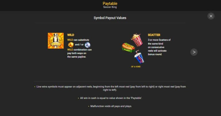 Soccer King รีวิวเกมสล็อต สนุกง่าย เว็บตรง แตกไว Nextspin