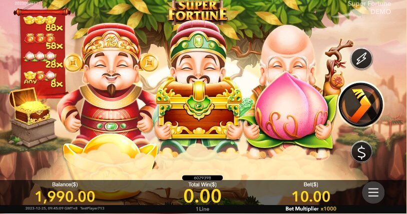 Super Fortune เดิมพันเกมสล้อต แจกโชคใหญ่ รวยง่ายไม่มีอั้น ชนะเกมไว