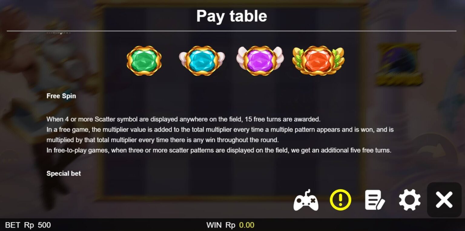 Wrath of Olympus II สล็อตค่าย BoleBit Gaming เครดิตฟรี